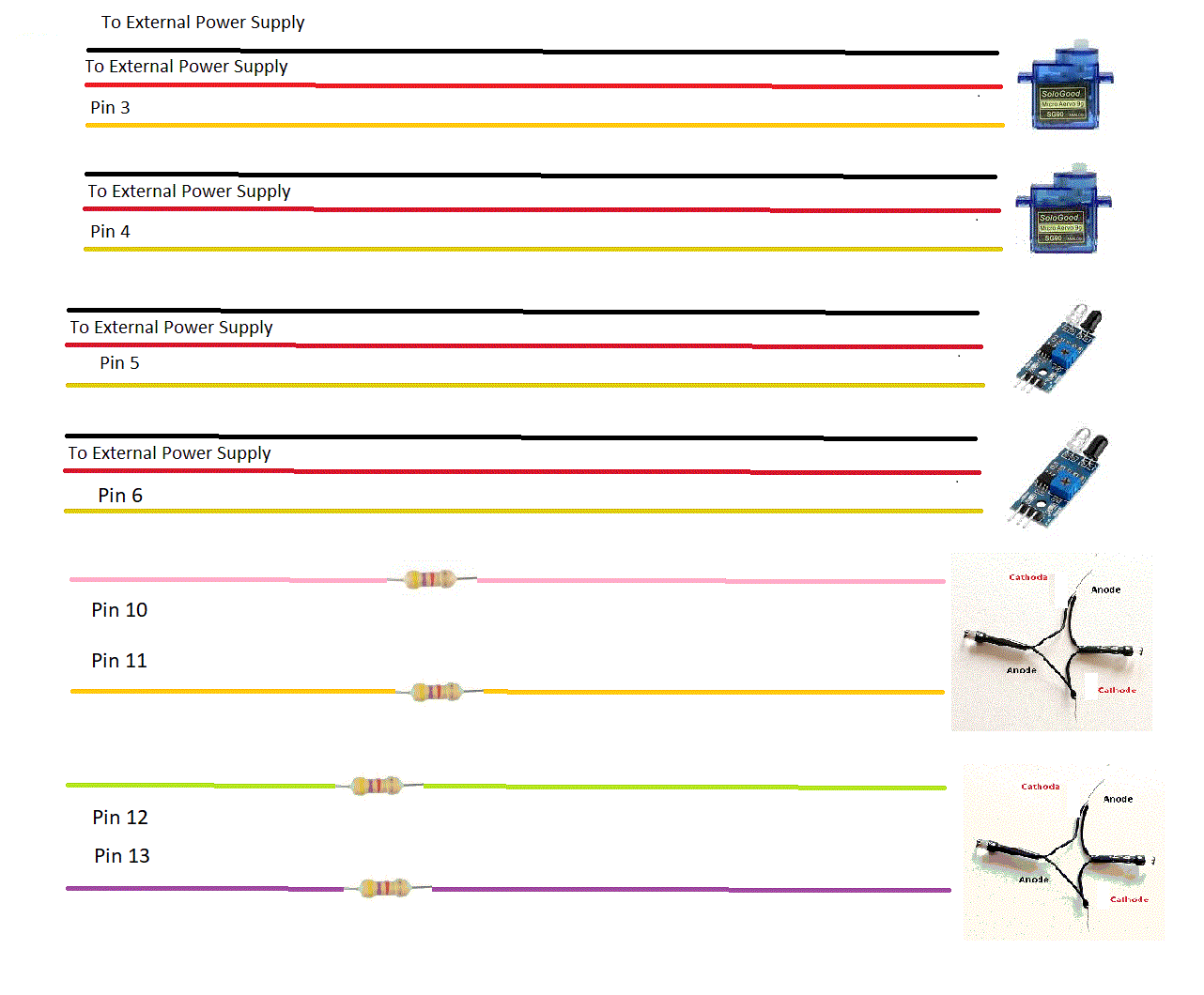 level crossing wiring diagram | Model Scenery Tutorials
