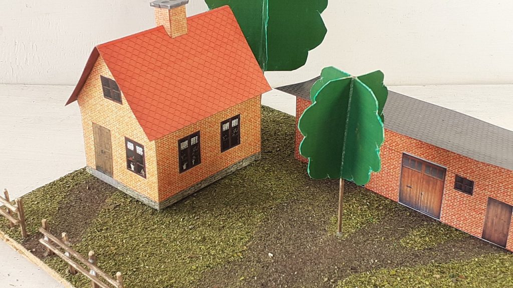 small farm diorama | Model Scenery Tutorials