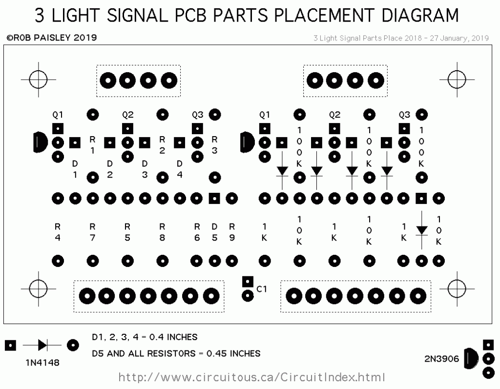 parts placement diagram | Model Scenery Tutorials